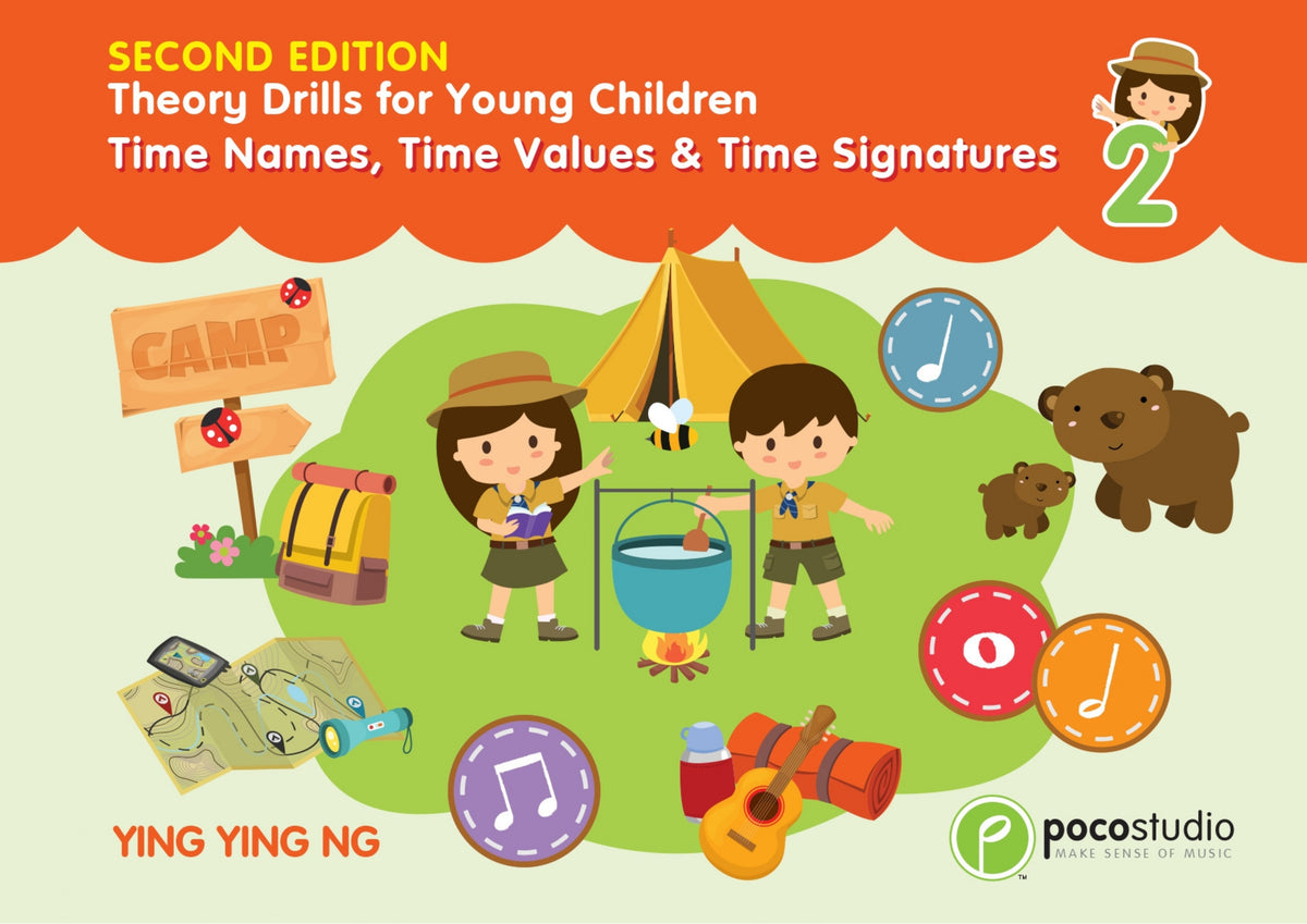 Theory Drills for Young Children 2: Time Names, Time Values & Time Sig ...