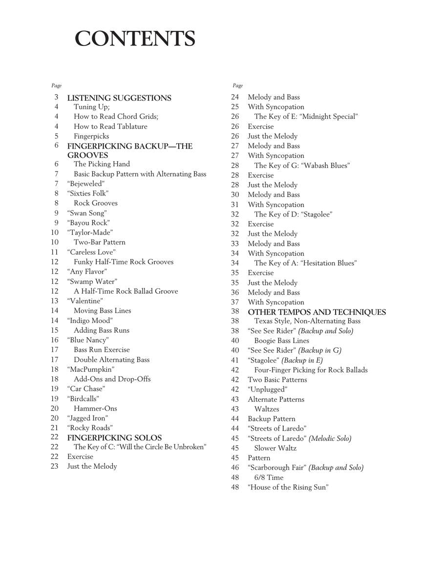 Basic Fingerpicking: A Guide To Fingerpicking In All Styles – MS WORKS ...