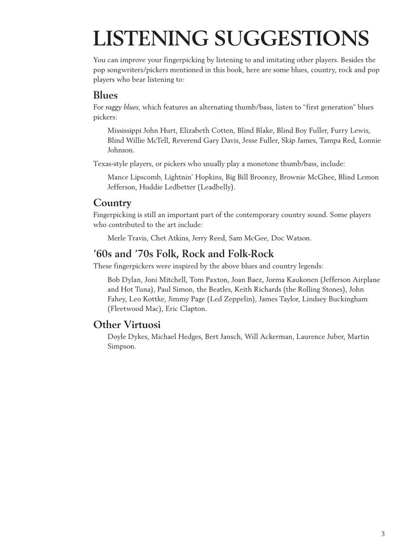 Basic Fingerpicking: A Guide To Fingerpicking In All Styles – MS WORKS ...