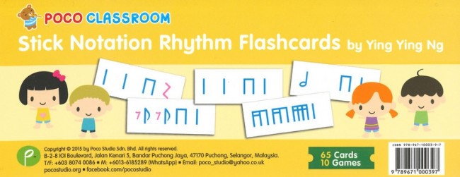 Stick Notation Rhythm Flashcards – MS WORKS Pte Ltd