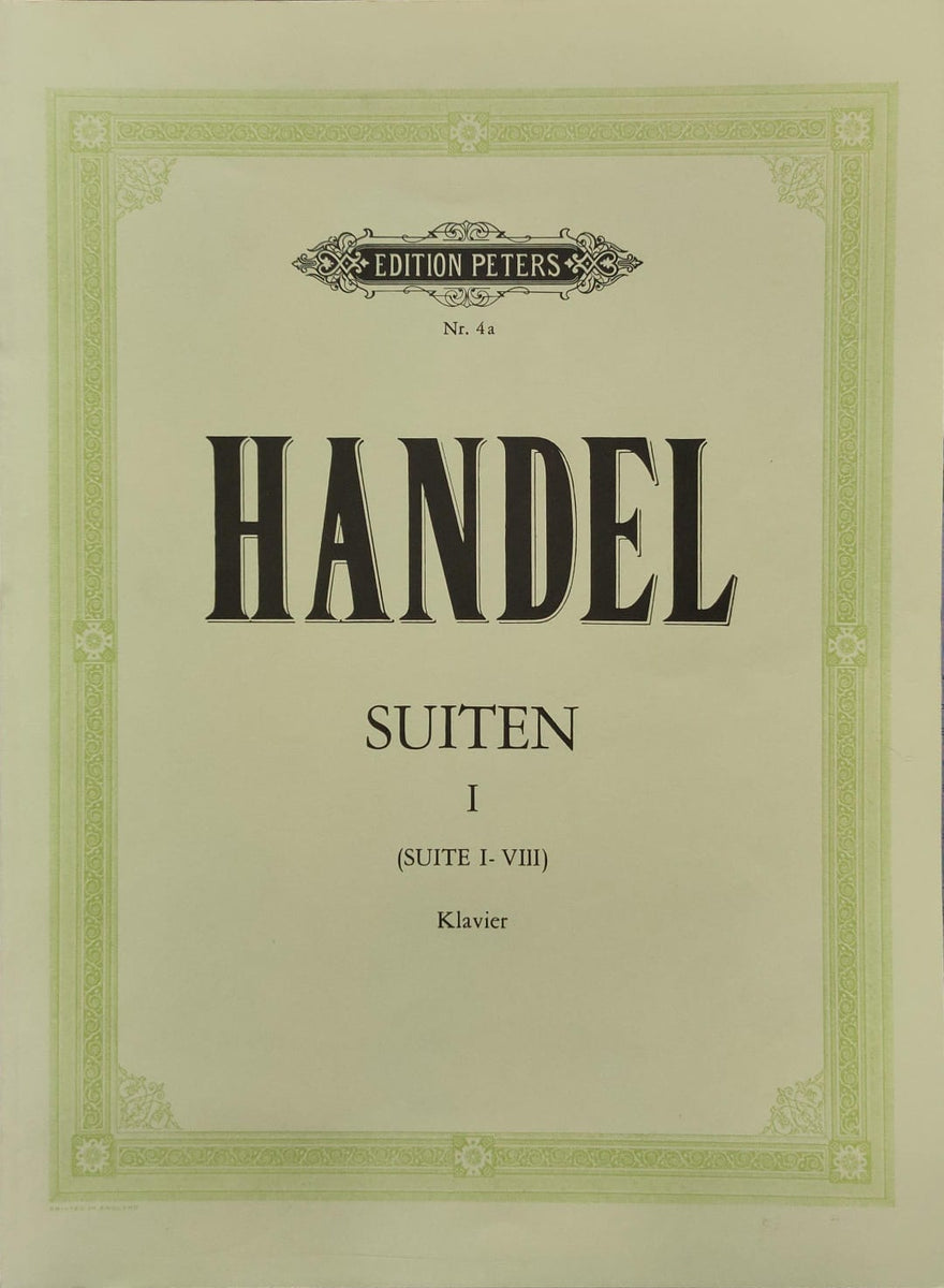 Handel: Suites Volume 1 – MS WORKS Pte Ltd